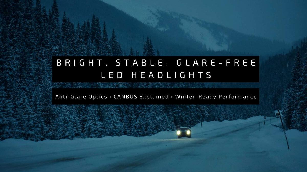 Why LED Headlights Cause Glare | Anti-Glare Beam Pattern Explained ...