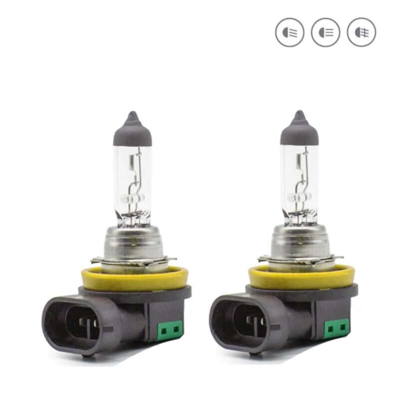 H11 Halogen Long Life Bulb - 2 Packs with E4 &DOT approved — LightingWay