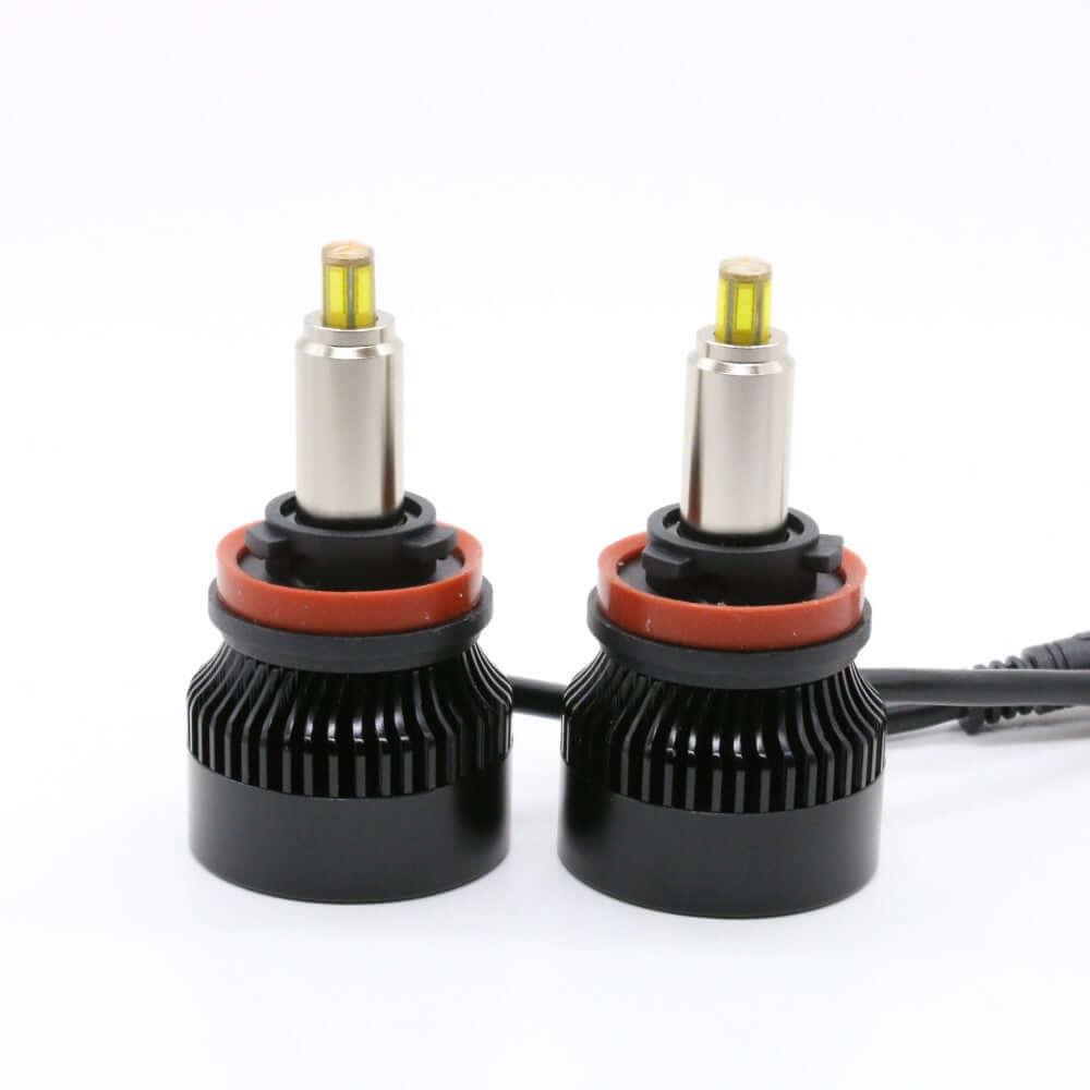 Auto headlight bulbs H11 Led lamps 360 degree Cree chips70W 6000K ...